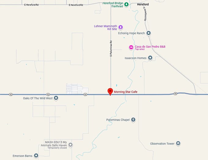 16. morning star cafe map