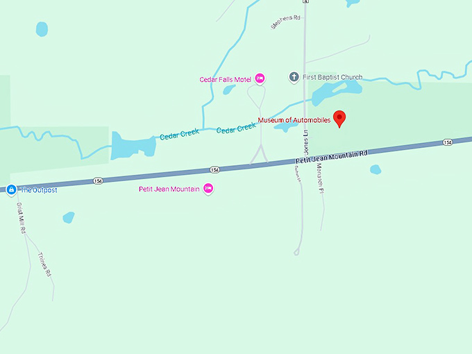 16. museum of automobiles map