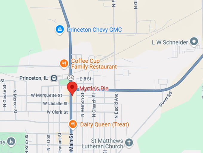 16. myrtle's pie map