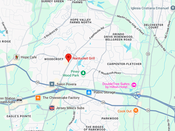 16. nantucket grill map