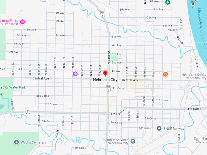 16. nebraska city map
