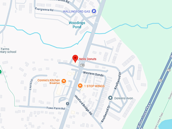 16. neils donuts map