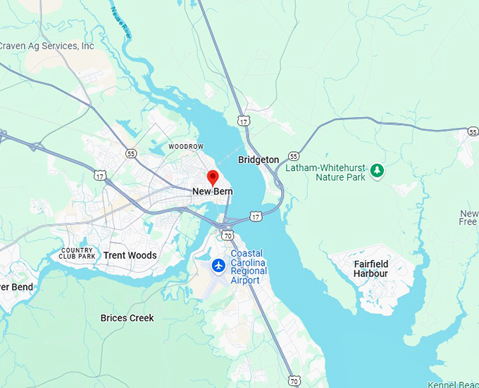 16. new bern map