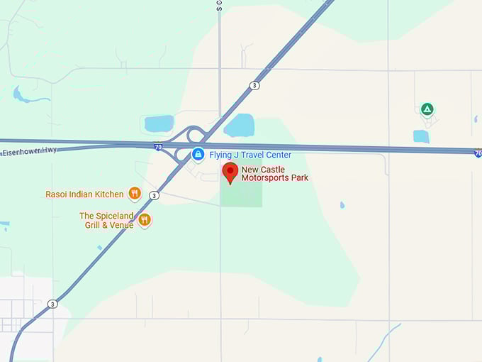 16. new castle motorsports park map