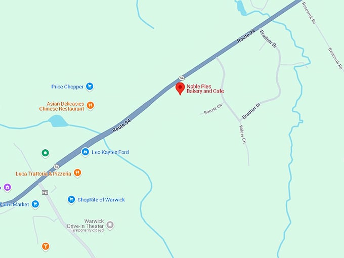 16. noble pies bakery and cafe map