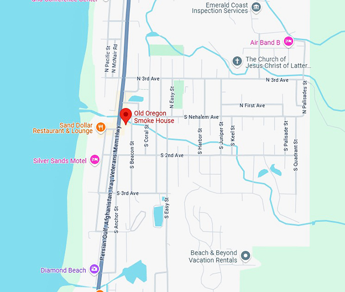 16. old oregon smoke house map