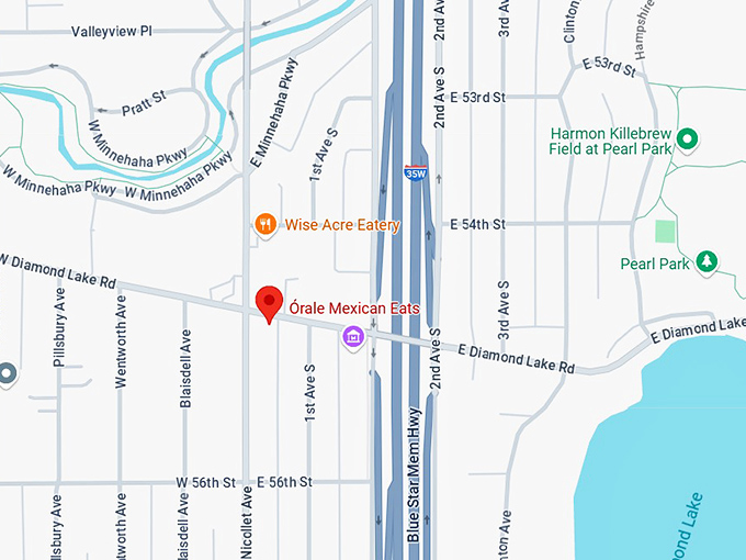 16. Órale mexican eats map