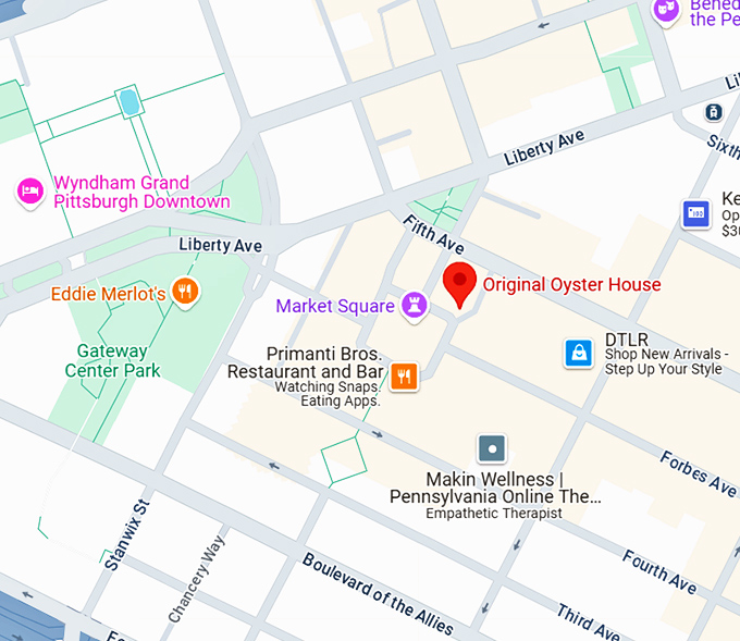 16. original oyster house map