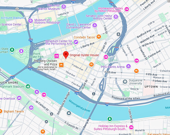 16. original oyster house map