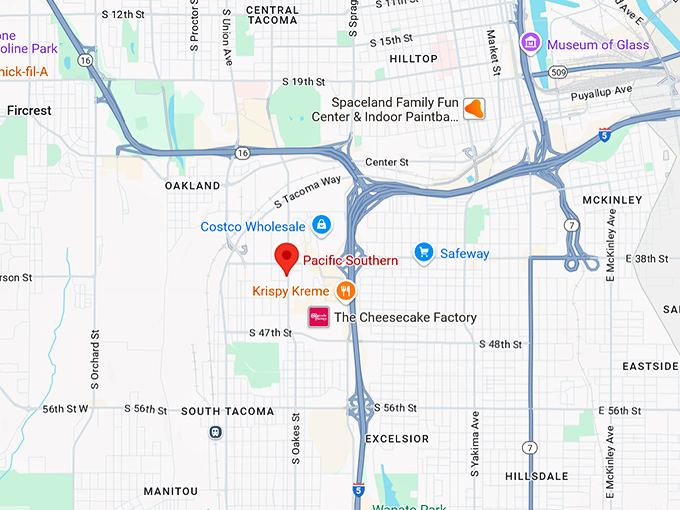 16. pacific southern map