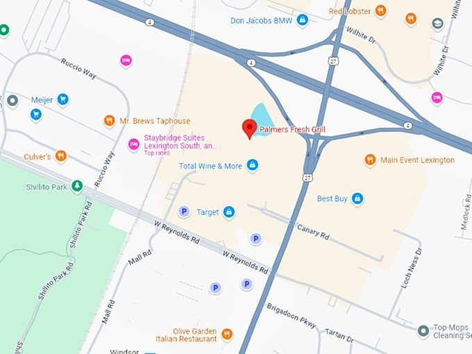 16. palmers fresh grill map