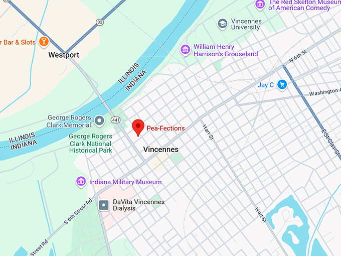 16. pea fections map