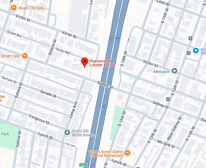 16. peacemaker lobster & crab map