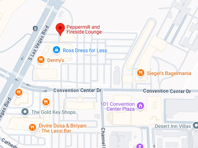 16. peppermill restaurant map