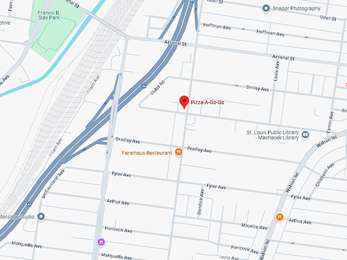 16. pizza a go go map