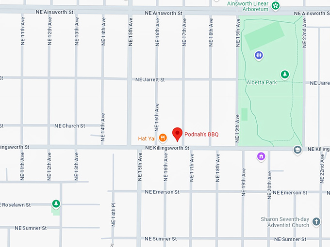 16. podnah's pit barbecue map