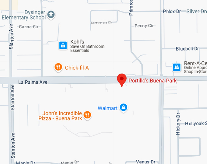 16. portillo's buena park map