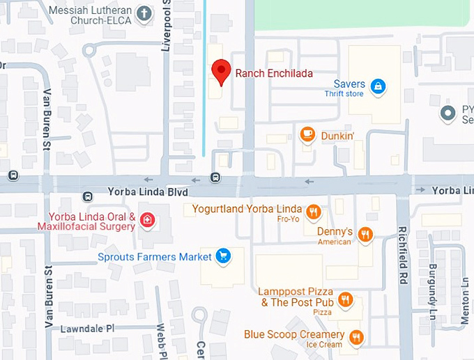 16. ranch enchilada map