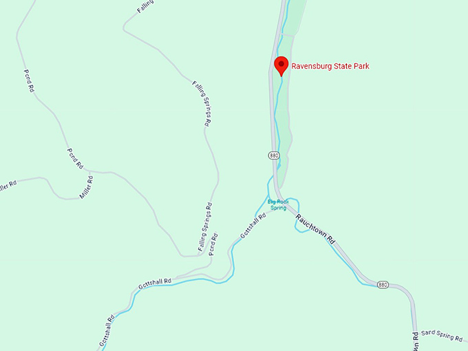 16. ravensburg state park map