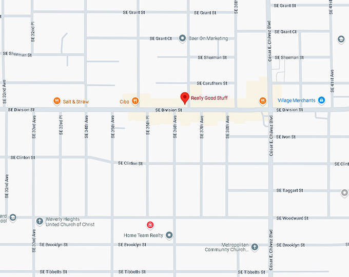 16. really good stuff map