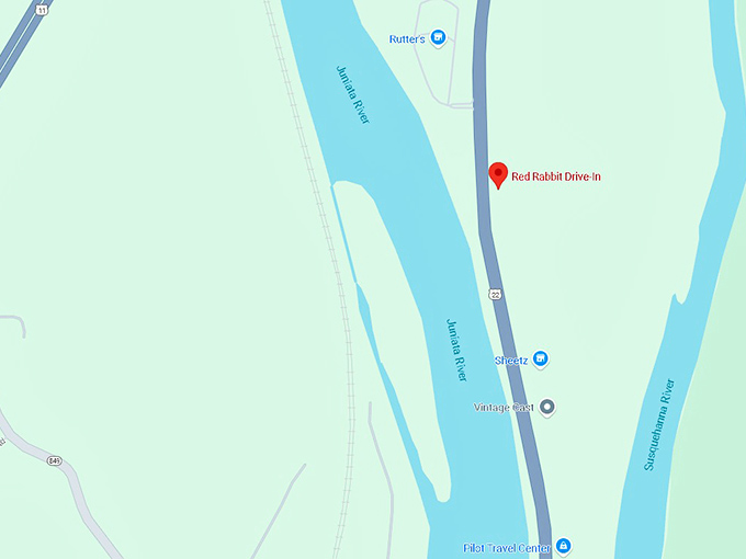 16. red rabbit drive in map