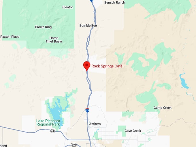 16. rock springs caf&eacute; map