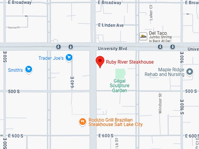 16. ruby river steakhouse map
