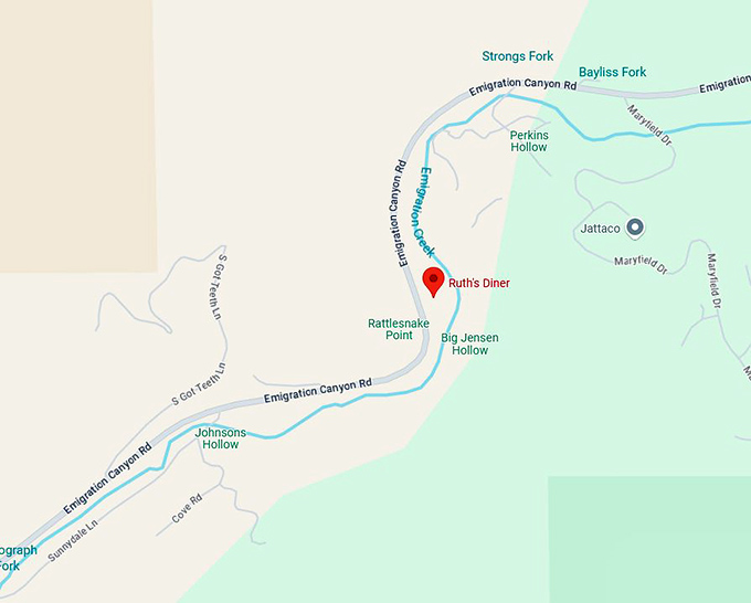 16. ruth's diner map