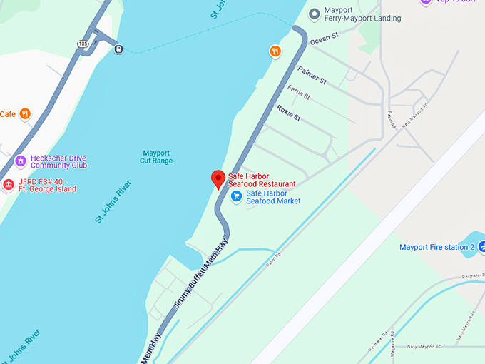 16. safe harbor seafood market & restaurant map
