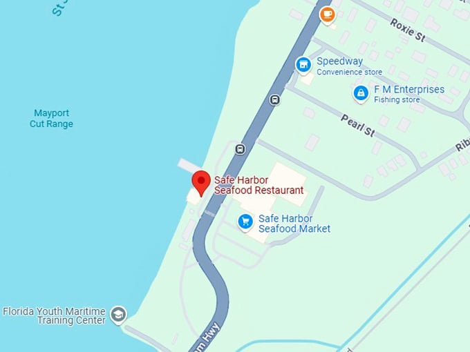 16. safe harbor seafood market & restaurant map