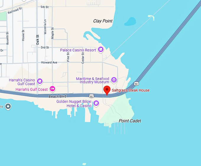 16. saltgrass steak house map