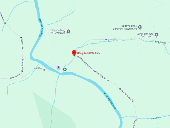 16. sang run state park map