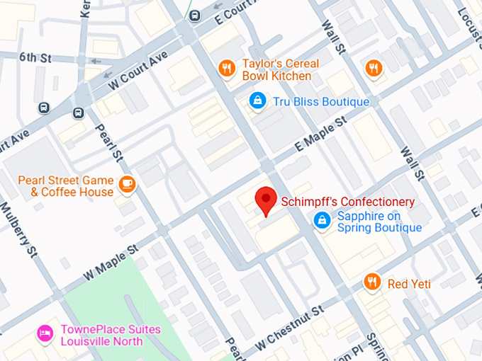 16. schimpff's confectionery map