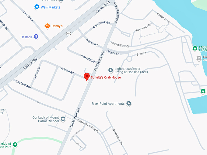 16. schultz's crab house map