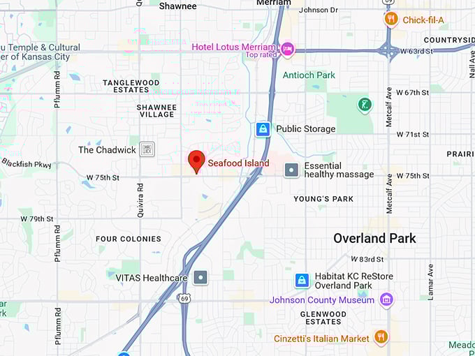 16. seafood island map