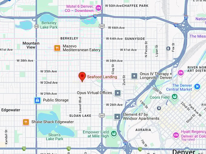16. seafood landing map