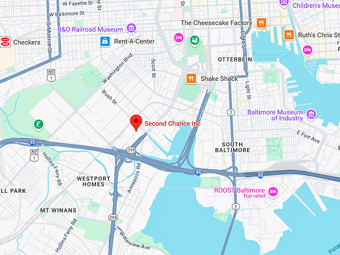 16. second chance inc. map