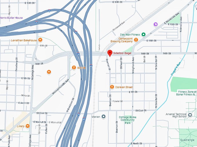 16. sidedoor bagel map