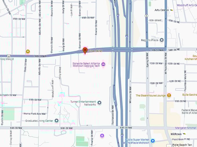 16. silver skillet map
