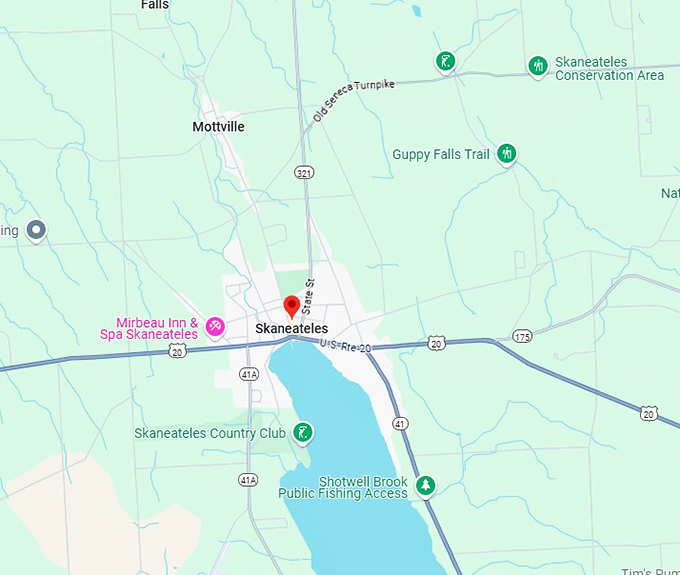 16. skaneateles map