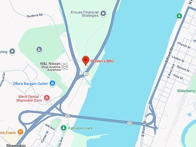 16. skeeter's pit bbq map