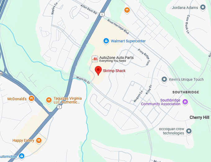 16. skrimp shack map