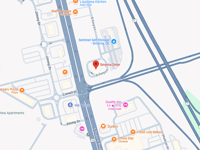 16. smyrna diner map