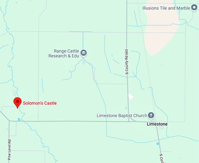 16. solomon's castle map