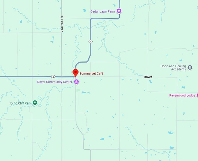 16. sommerset caf&eacute; map