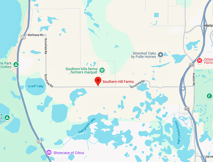 16. southern hill farms map