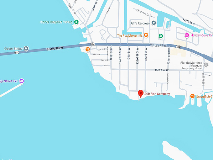 16. star fish company map