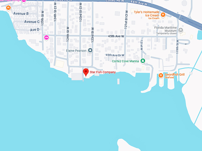 16. star fish company map