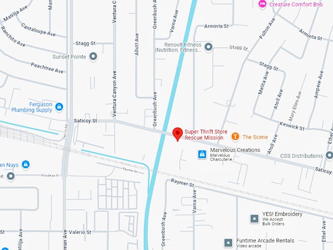 16. super thrift store rescue mission map