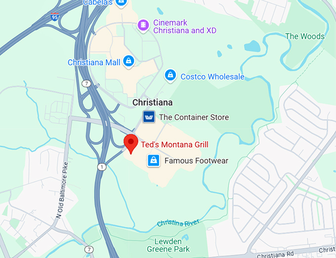 16. ted's montana grill map